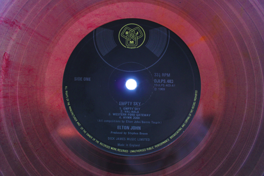 Elton John debut Empty sky Mint Archive – Mootzproductions